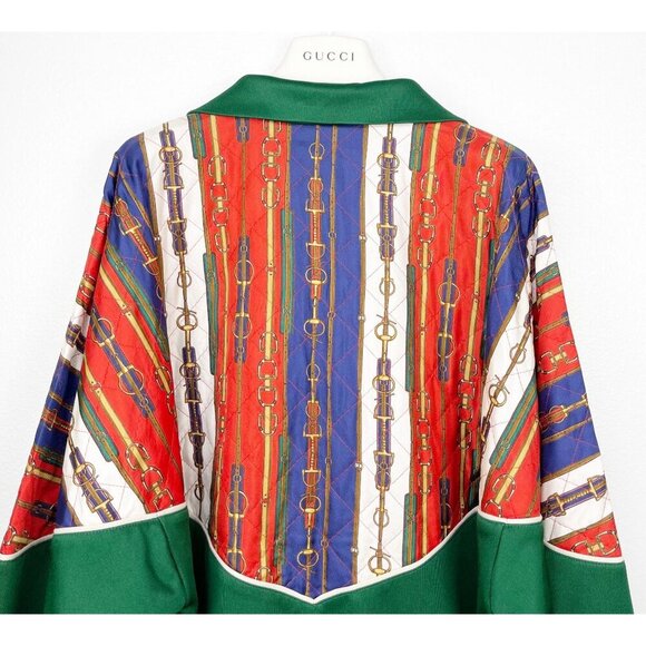 Gucci | Jackets & Coats | Nwt Gucci Bimaterial Oversized Gancini Belt ...